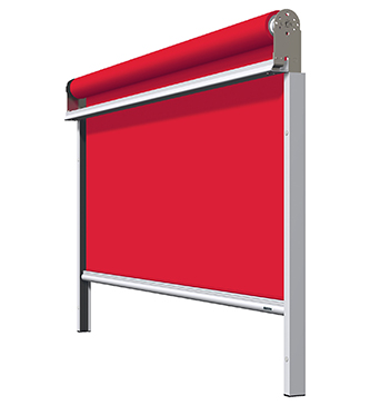Schacht-System-Markise mit easyZIP-Führung - Hakendahl Sonnenschutztechnik